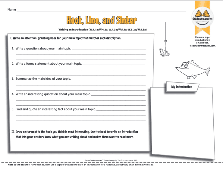 writing checklists primary