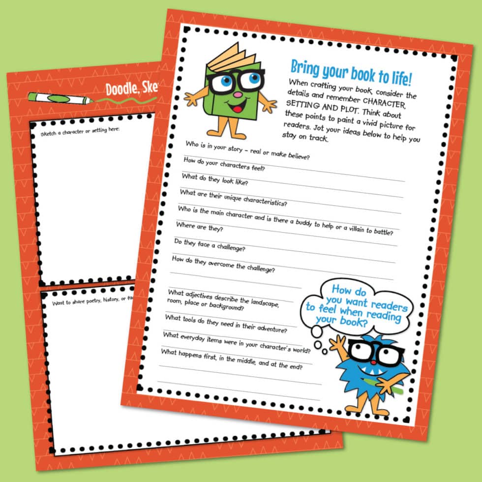 Best FREE Home Children's Publishing Kit | Studentreasures